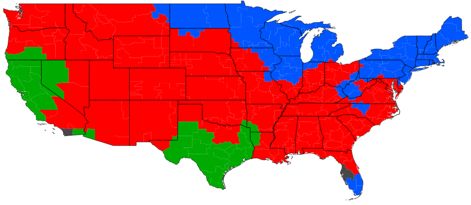 NFL TV Maps - Week 2 | Sports, Hip Hop & Piff - The Coli